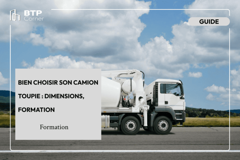 Bien choisir son camion toupie : dimensions, formation